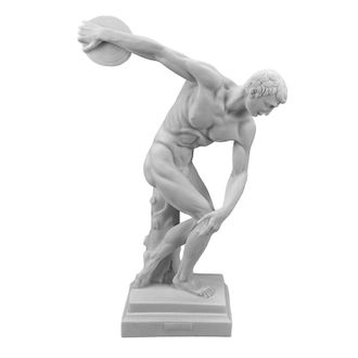 Generic Discobolus Diskuswerfer m&auml;nnlicher Athlet griechische r&ouml;mische Statue Skulptur