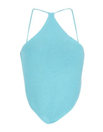 8 by YOOX KNIT BACKLESS HALTERNECK TOP