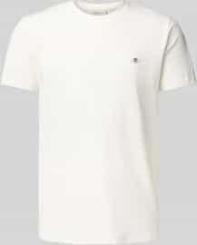 GANT Slim Fit T-Shirt mit Label-Stitching