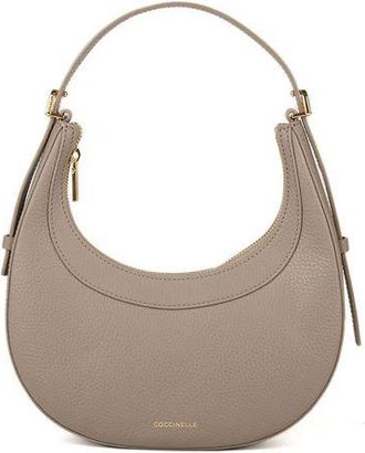 Coccinelle Mini Hobo Tasche Warmes Taupe