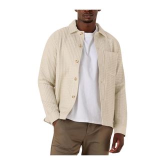 Dstrezzed Lino FW Overshirt - - Jackets - Herren - Beige - 2XL