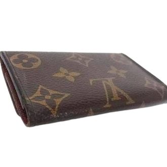 Louis Vuitton Pre-owned Canvas Key Holder - - Pre-owned - Damen - Braun - ONE SIZE