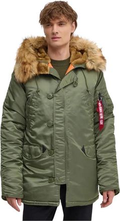 Alpha Industries Herren, Jacken, Gr&uuml;n, SGr&ouml;&szlig;e