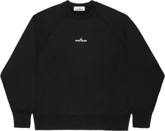 Stone Island Homme, Sweatshirts et sweats &agrave; capuche, Noir, Taille: S Felpa SweaT-shirt