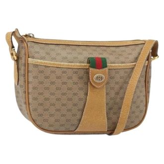 Gucci Sac bandouli&egrave;re Pre-owned - Femme - Pre-owned - Beige - Taille: ONE Size