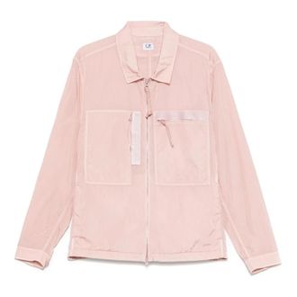 C.P. Company Chrome-R Full Zip Overshirt - - Jackets - Herren - Rosa - XL