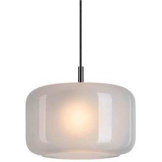 SLV Lampe &agrave; suspension en verre Pantilo verre blanc &Oslash; 28cm - 1006399