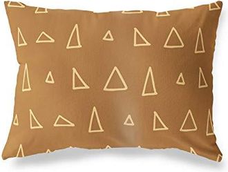 Bonamaison Le Jardin du Lin Kissen Zierkissenbezug Brauntöne Kissenbezug, Weich Bequem, Für Zuhause Autos Büro Sofa Wohnzimmer Couch Schlafzimmer Dekor, 35x50 Cm