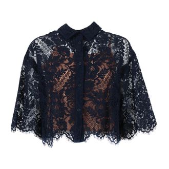 Michael Kors Damen, Blusen & Hemden, Blau, XSGr&ouml;&szlig;e