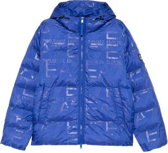 Emporio Armani veste à capuche - Bleu