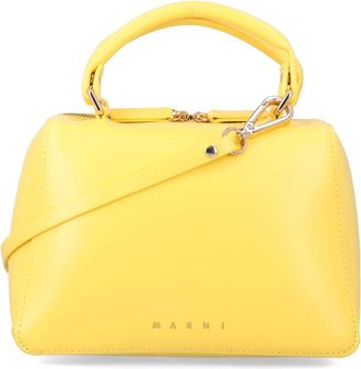 Marni Femme, Sacs, Jaune, Taille: ONE Size School Bag