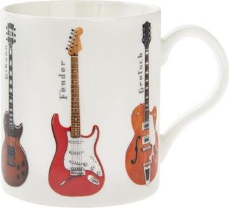 Lesser & Pavey My Music Gifts Box Tasse & Untersetzer Gitarren