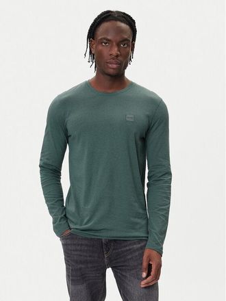 HUGO BOSS Longsleeve Tacks 50512111 Gr&uuml;n Regular Fit