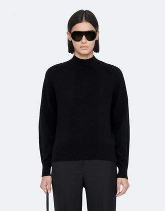 AllSaints Fedi Pullover in Schwarz