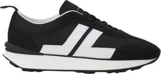 Lanvin Homme, Chaussures, Noir, Taille: 43 EU Bumpr Nylon Baskets