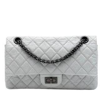 Chanel Pre-owned Vintage Double Flap Schultertasche - - Pre-owned - Damen - Wei&szlig; - ONE SIZE