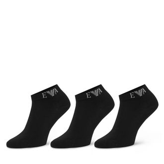 Emporio Armani Kurze Socken EA7 Emporio Armani EM000550 AF26377 UC001 Schwarz