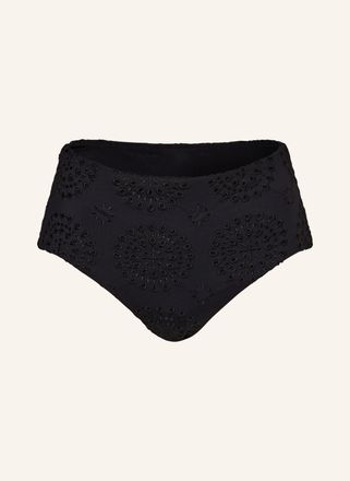 Seafolly High-Waist-Bikini-Hose Lulu schwarz