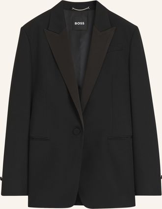 HUGO BOSS Blazer Jeminia Regular Fit schwarz
