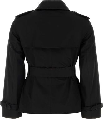 Burberry Lakefield Trench Coat - Black