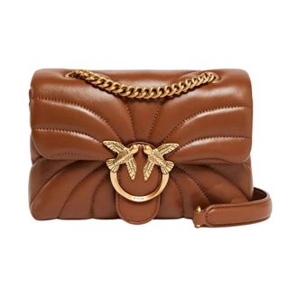 Pinko Mini Love Bag Puff - - Bags - Damen - Braun - ONE SIZE