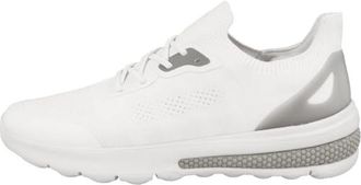 Geox U Spherica Actif Baskets pour Homme, White Lt Taupe, 44 EU