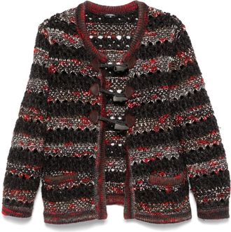 Chanel veste à rayures (années 2010) - Rouge