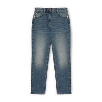 Motivi High-waisted Mum Fit Jeans - - Jeans - Damen - Blau - XS