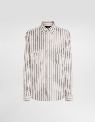 Dolce & Gabbana Striped Martini Shirt - Mann Hemden n/d 39