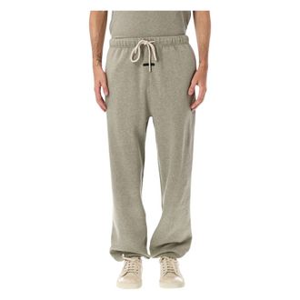 Fear of God Klassische Fleece-Sweatpants - - Trousers - Herren - Gr&uuml;n - L
