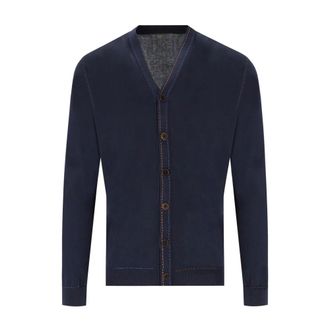 Bob Herren, Strickwaren, Blau, MGr&ouml;&szlig;e