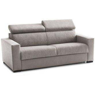Talamo Italia Talamo Italia Schlafsofa Aiko, 3-Sitzer-Sofa, 100% Made in Italy, Wohnzimmersofa mit drehbarer &Ouml;ffnung, mit verstellbaren Kopfst&uuml;tzen und