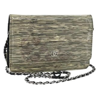 Chanel Sac bandouli&egrave;re vintage doccasion - Femme - Pre-owned - Jaune - Taille: ONE Size