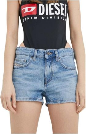 Diesel De-Yuba Denim Shorts - Femme - Shorts - Bleu - Taille: W25