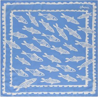 Fab By Fabienne Chapot School Of Fishes Schal - - Accessories - Damen - Blau - ONE SIZE