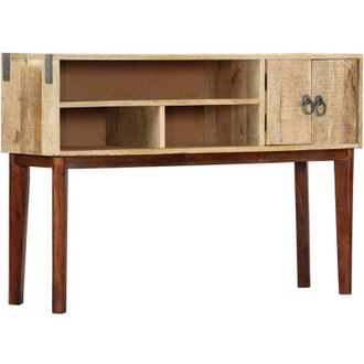 vidaXL Konsolentisch 115 x 30 x 76 cm Massivholz Mango Vidaxl