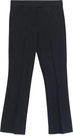 Max Mara Pantaloncini cropped - Femme - Pantalons - Bleu - Taille: 44 FR