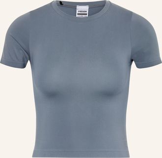 Gymshark Gymshark Cropped-Shirt Form blau