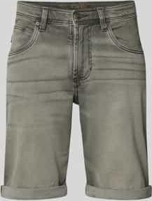 Christian Berg Bermudas im 5-Pocket-Design mit aufgeschlagenem Saum