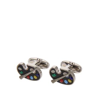 Paul Smith Homme, Accessoires, Multicolore, Taille: ONE Size Artist Palette Cufflinks