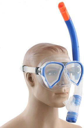Aqualung AquaLung Tauchset Haikao Schnorchel Flosse Maske (37 - 40||blau schwarz)