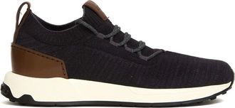 Tod's Homme, Chaussures, Bleu, Taille: 40 EU Running Tessuto Maglia Stretch