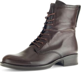 Gabor Damen Schnürstiefeletten, Frauen Stiefeletten,halbstiefel,Kurzstiefel,uebergangsschuhe,uebergangsstiefel,Mocca (Effekt),38.5 EU / 5.5 UK