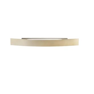 Luce-Ambiente-Design Led Wall Light Spoiler in Gold Metal 20w With Cct Function 6x60 Cm