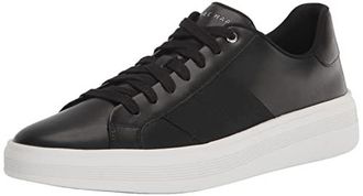 Cole Haan Homme Grand Crosscourt Premier Basket, Noir, Blanc, Noir, 43 EU Large