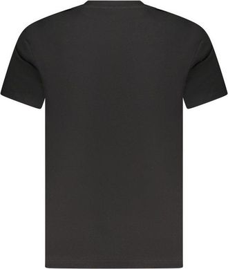 Iceberg T-Shirt Stylishes Schwarzes Kurzarm-Herrenshirt mit Druck