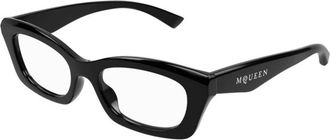 Alexander McQueen Damen, Accessories, Schwarzk, 52 MMGr&ouml;&szlig;e