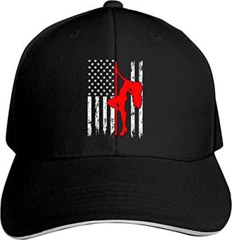 Generic Baseball Casquette Strip-Teaseuse &Agrave; La Barre Am&eacute;ricaine Classique Sun Protection Casquettes Anti-Soleil Visiere pour P&ecirc;che Course Sports