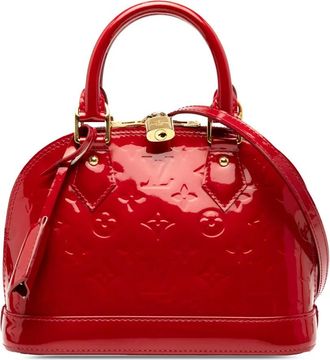 Louis Vuitton sac cabas Alma BB à motif monogrammé (2013) - Rouge