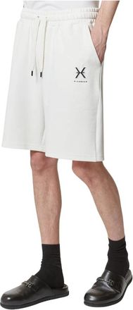 John Richmond Herren Bermuda mit Logo X - - Shorts - Herren - Wei&szlig; - 2XL